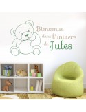 Sticker nounours personnalisé - Stickone