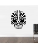 Sticker déco tête de mort - Stickers autocollant adhésif tête de mort