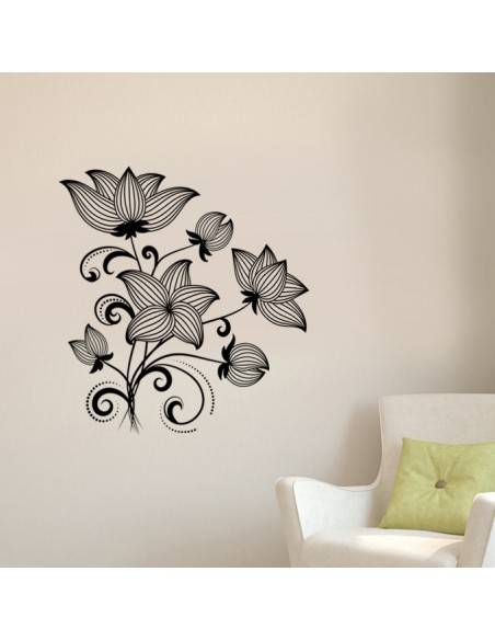 Stickers nature, fleurs, arbre & stickers muraux nature pas cher