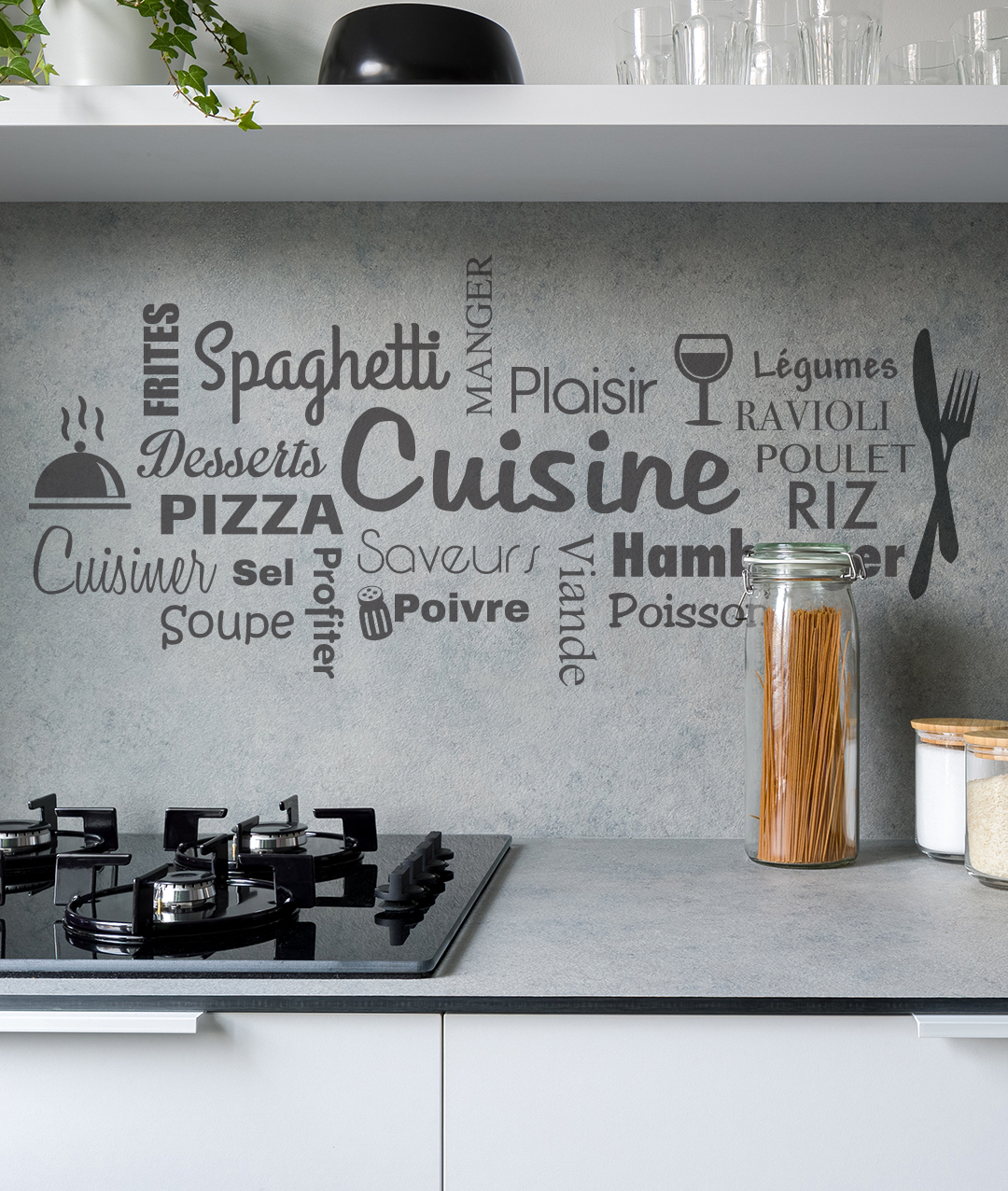 Décoration cuisine : 10 Idées décoration avec des stickers pour s'inspirer